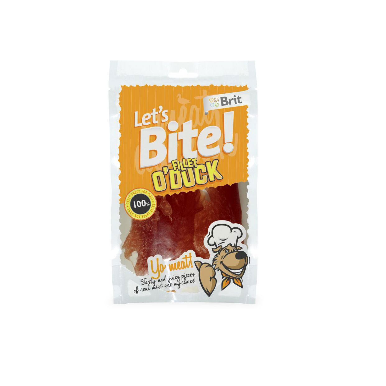 BRIT LET’S BITE Fillet o’Duck – AUSTROPET Tiernahrung